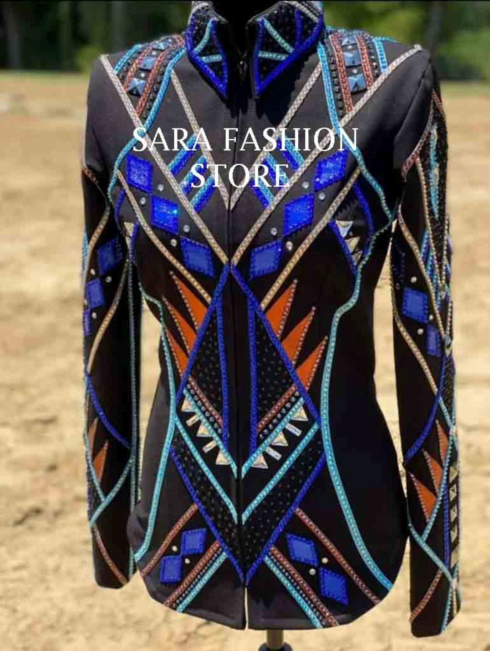 Western Women Show Jacket Western Custom Rodeo Jacket Queen Showmanship ...