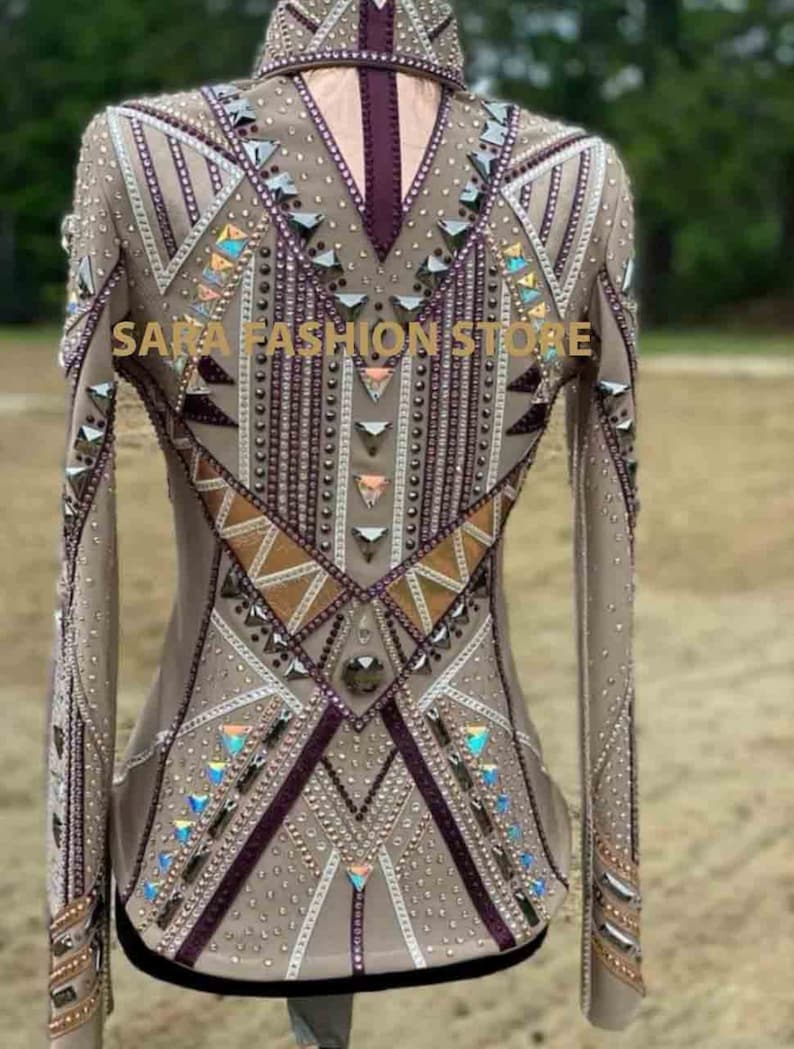 Western Women Show Jacket Western Custom Rodeo Queen Showmanship Jacket ...