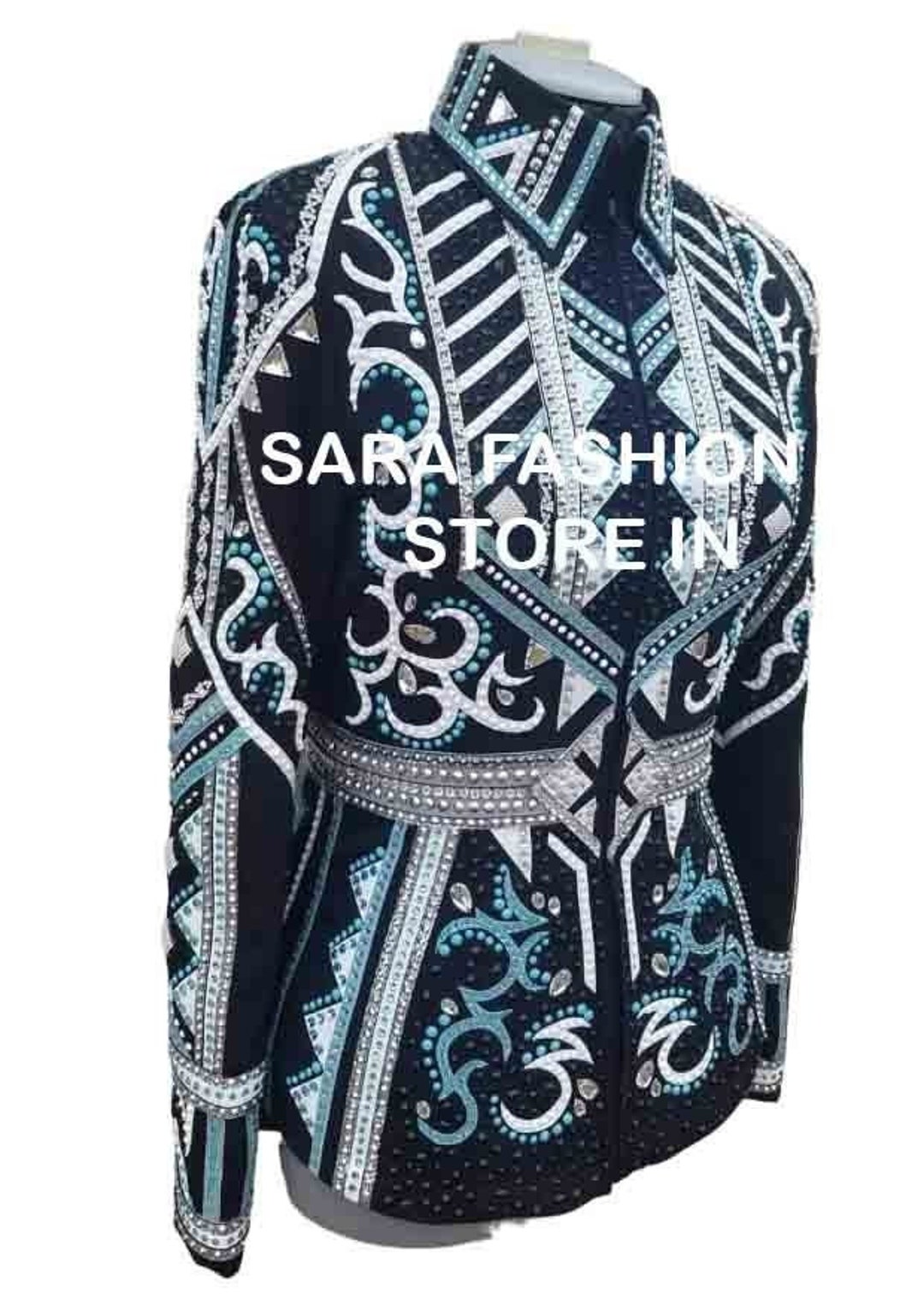 Western Women Show Jacket Western Custom Rodeo Queen Showmanship Jacket ...