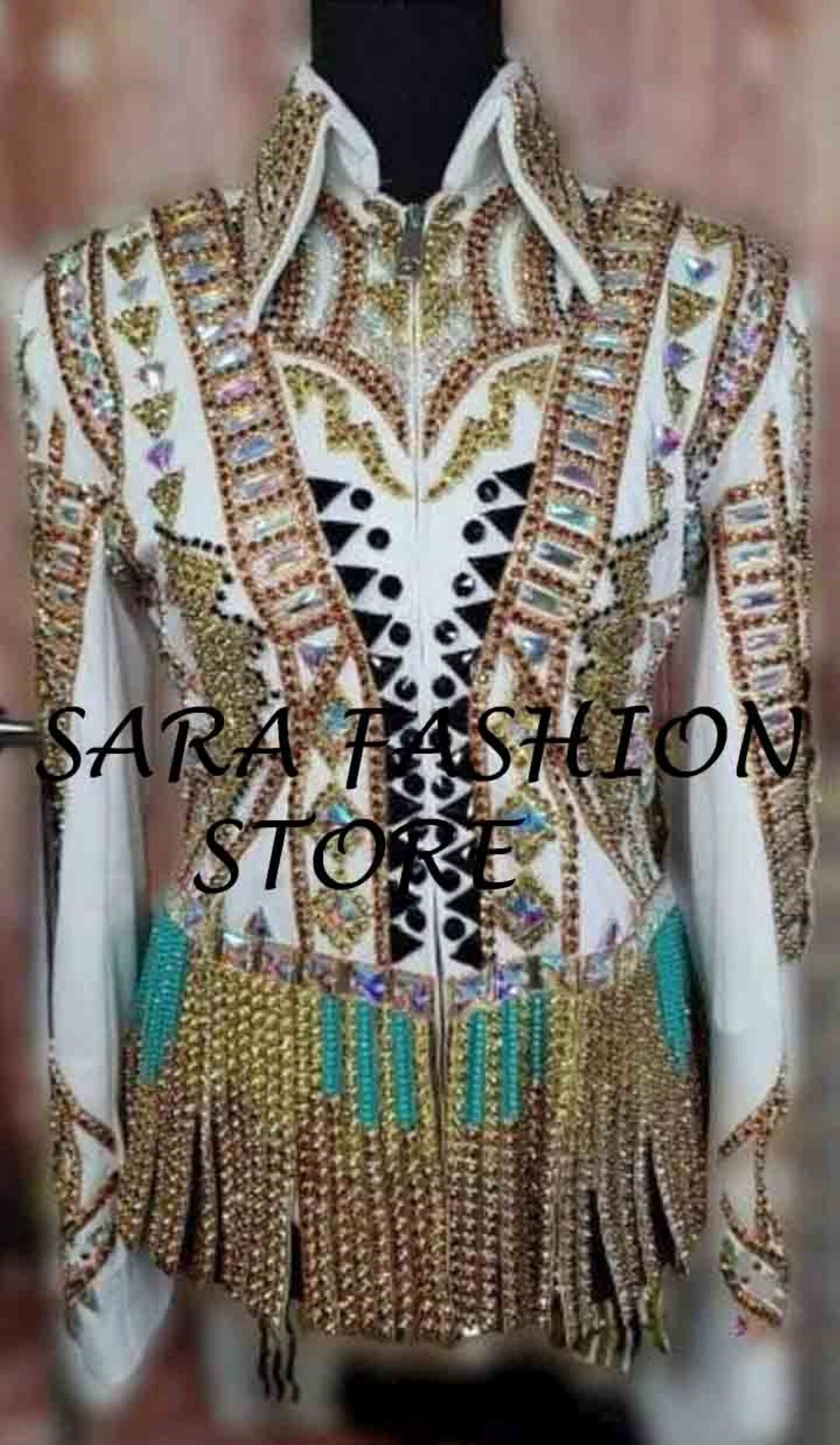 Western Women Show Jacket Western Custom Rodeo Queen Showmanship Jacket ...