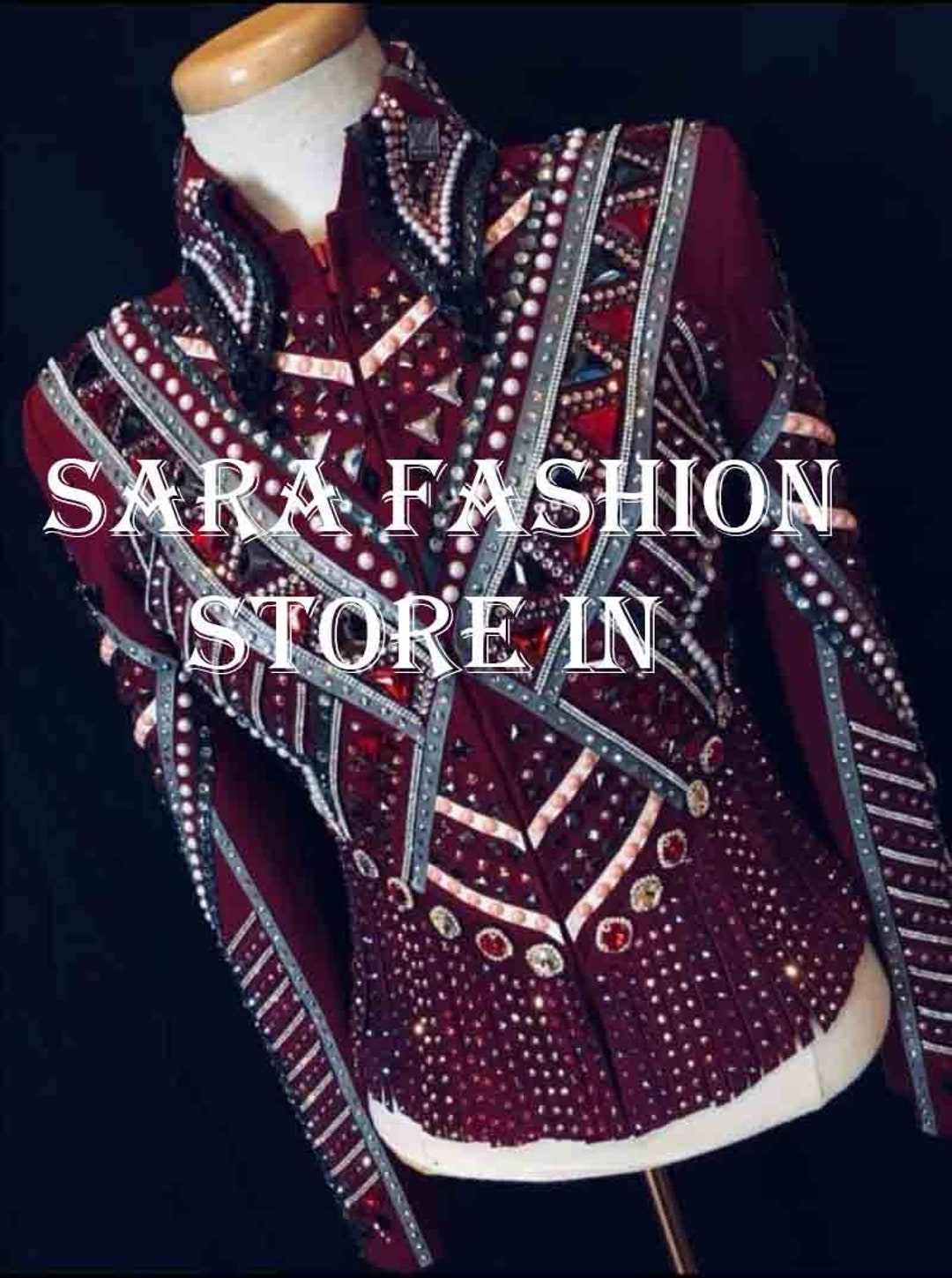 Western Women Show Jacket Western Custom Rodeo Queen Showmanship Jacket ...