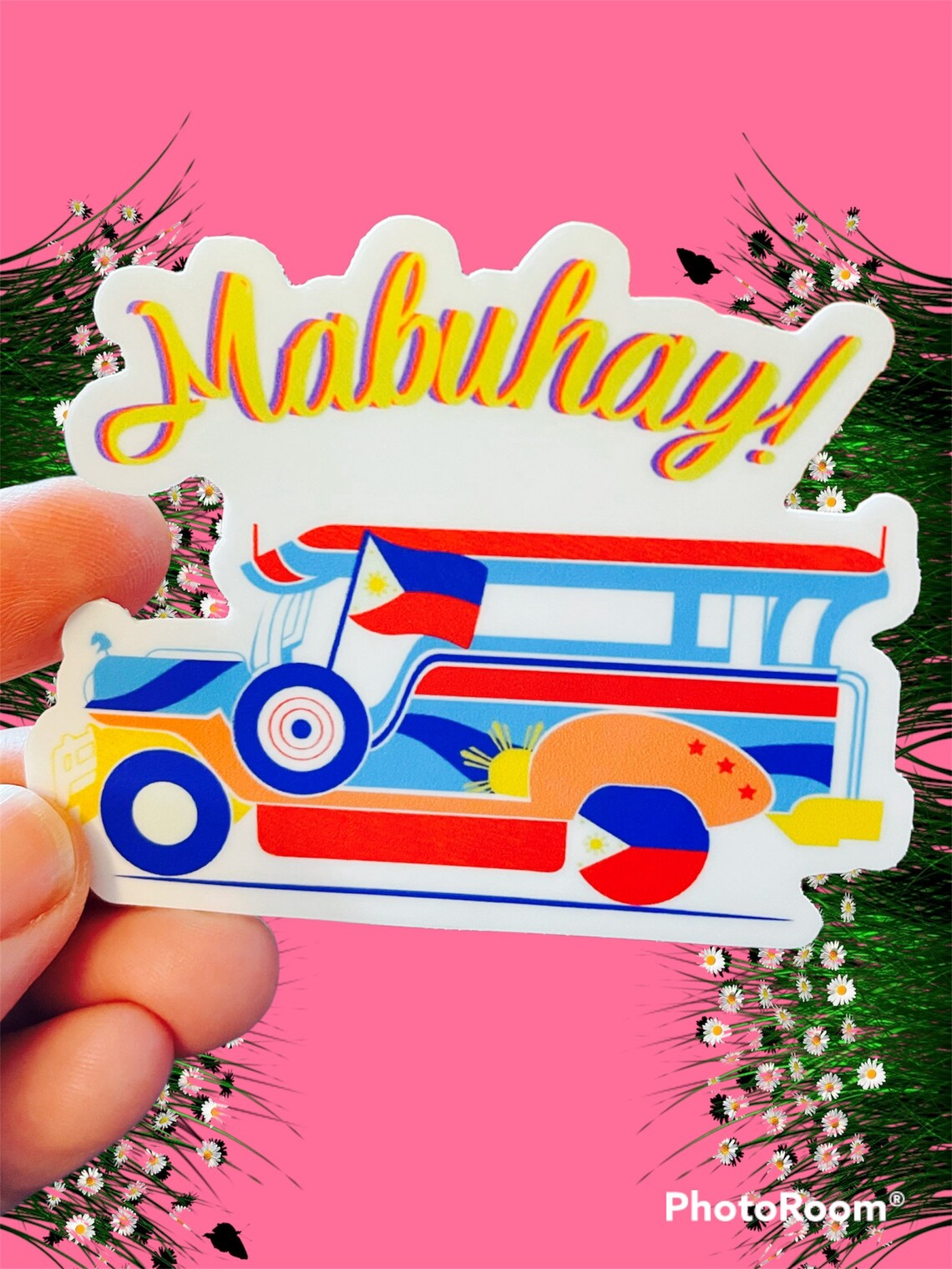 Mabuhay Philippine Jeepney Car Decal Stickers - Etsy