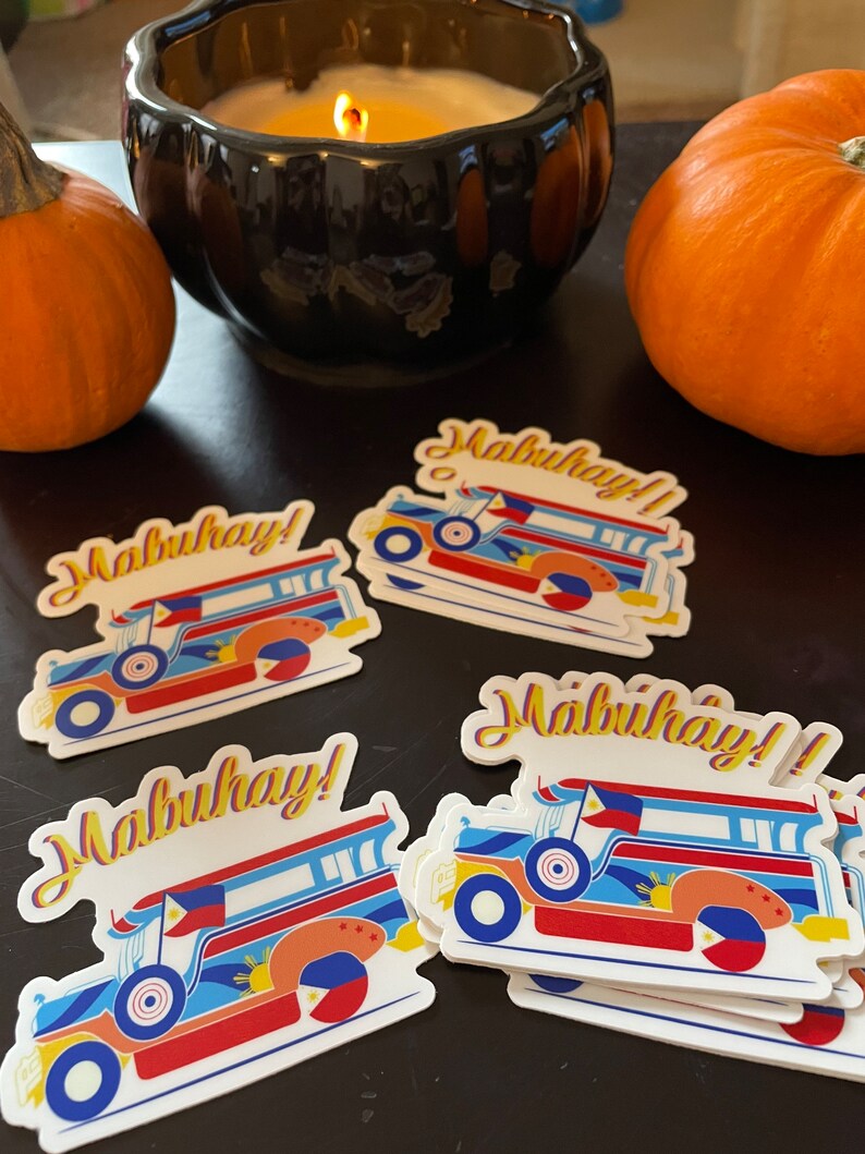 Mabuhay Philippine Jeepney Car Decal Stickers - Etsy