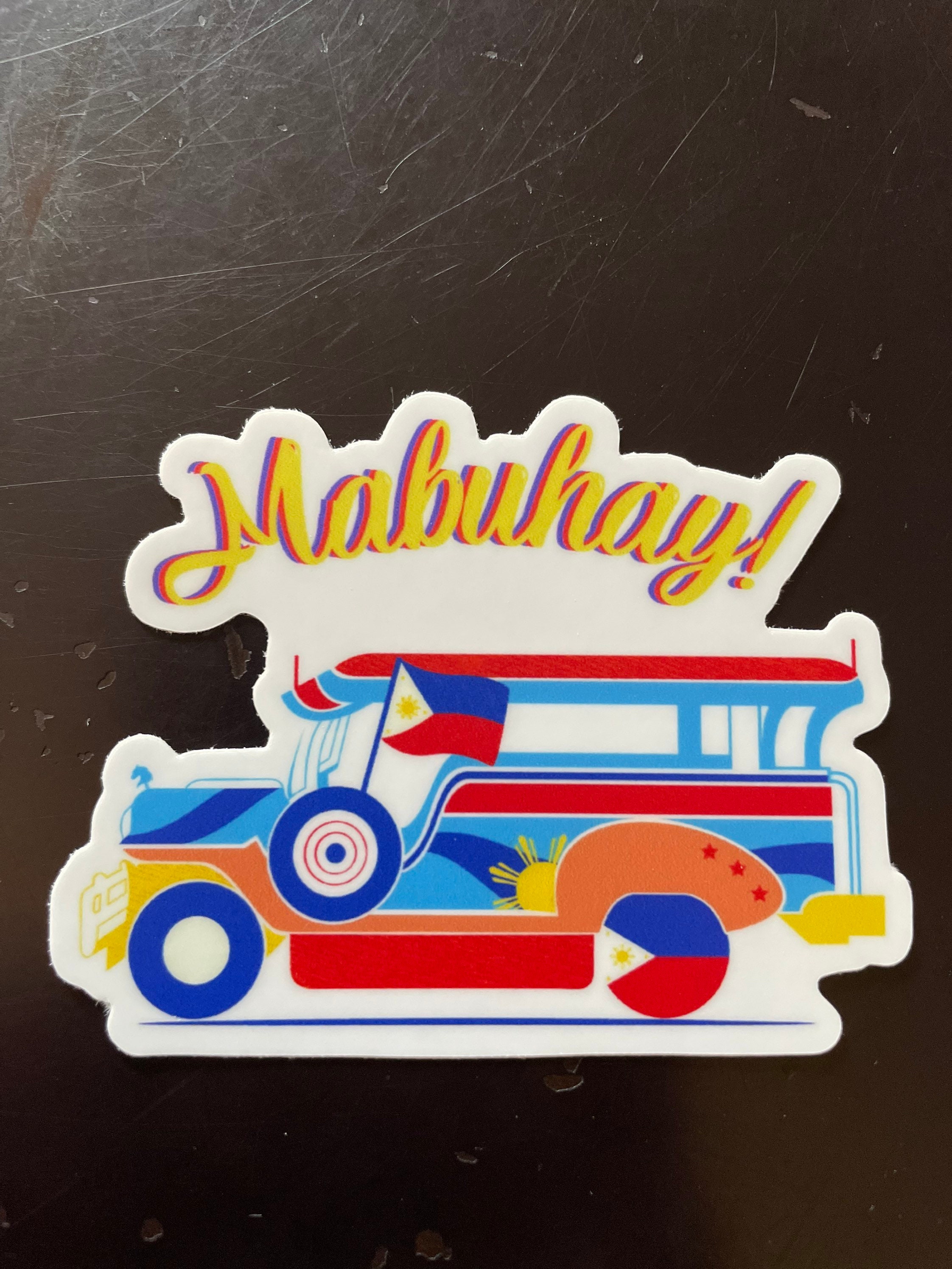 Mabuhay Philippine Jeepney Car Decal Stickers - Etsy