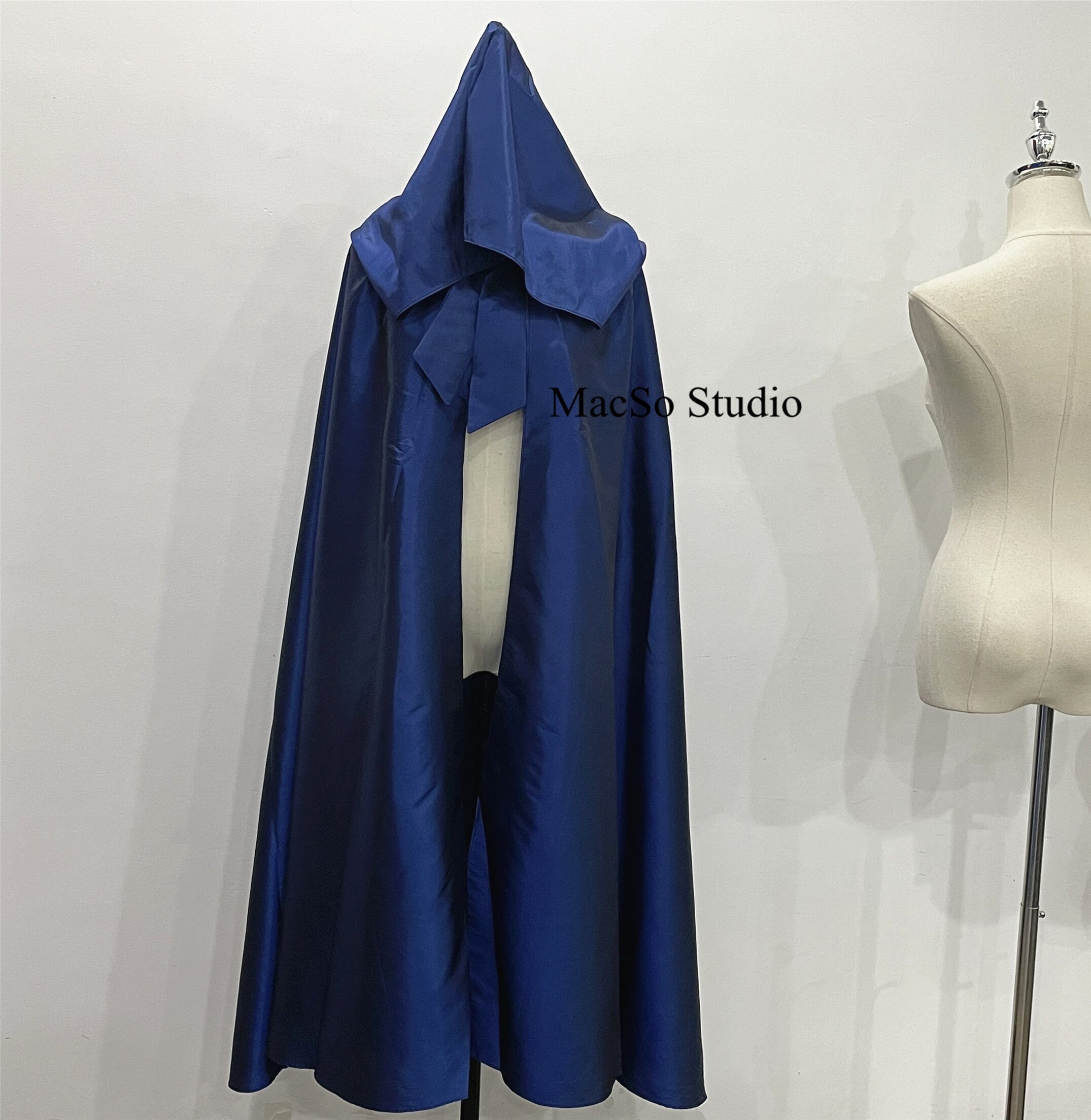 Blue Wizard Cloak Cosplay Outdoor Thin Cloak Cloak Vampire - Etsy