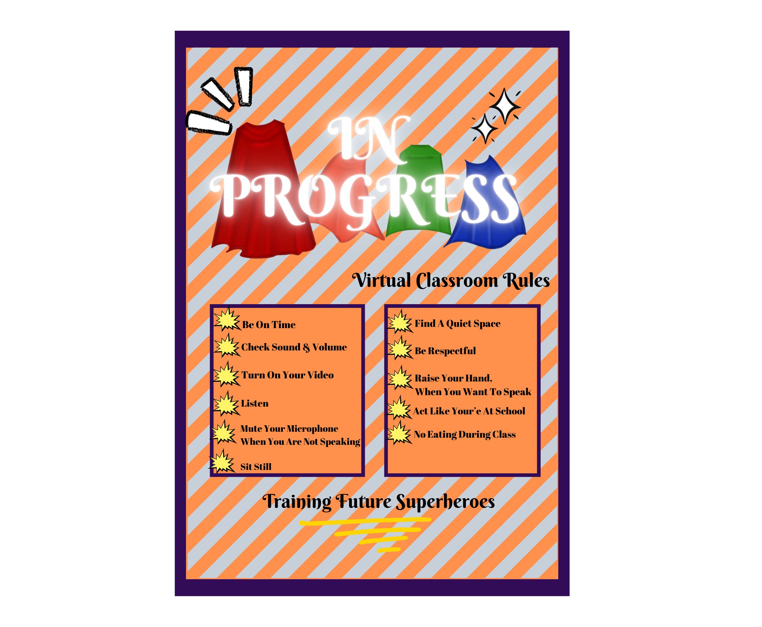 Instant Digital Download Superhero Classroom Posters for Teachers - Etsy