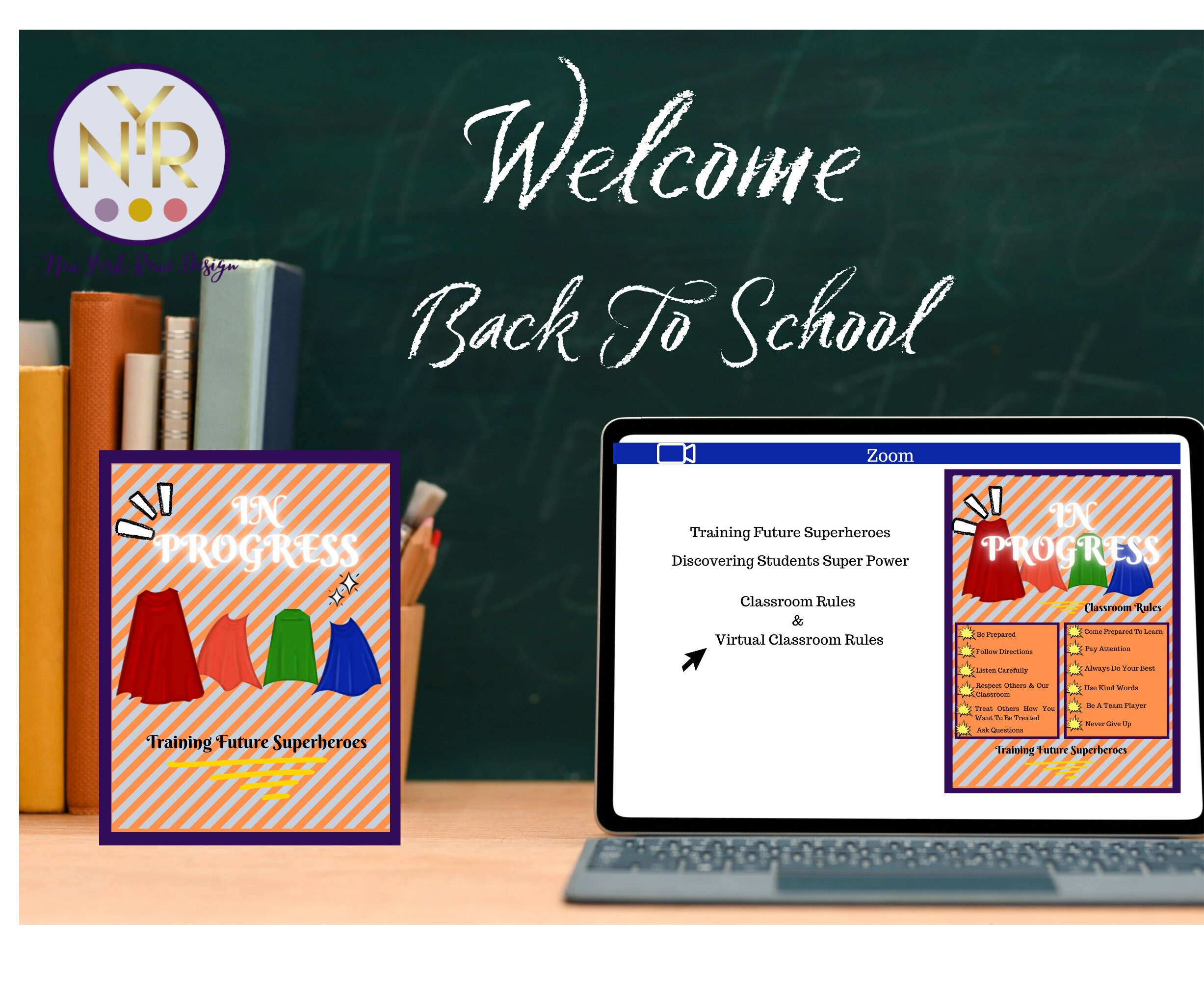 Instant Digital Download Superhero Classroom Posters for Teachers - Etsy