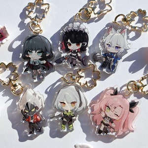 ZZZ Zenless Zone Zero 2" Glitter Epoxy Mini Charms - Etsy Canada