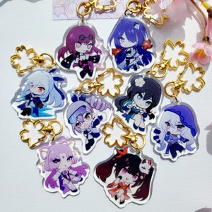 HSR Honkai Star Rail 2 Inch Mini Charms ( the Herta, Mydei, Phainon ...