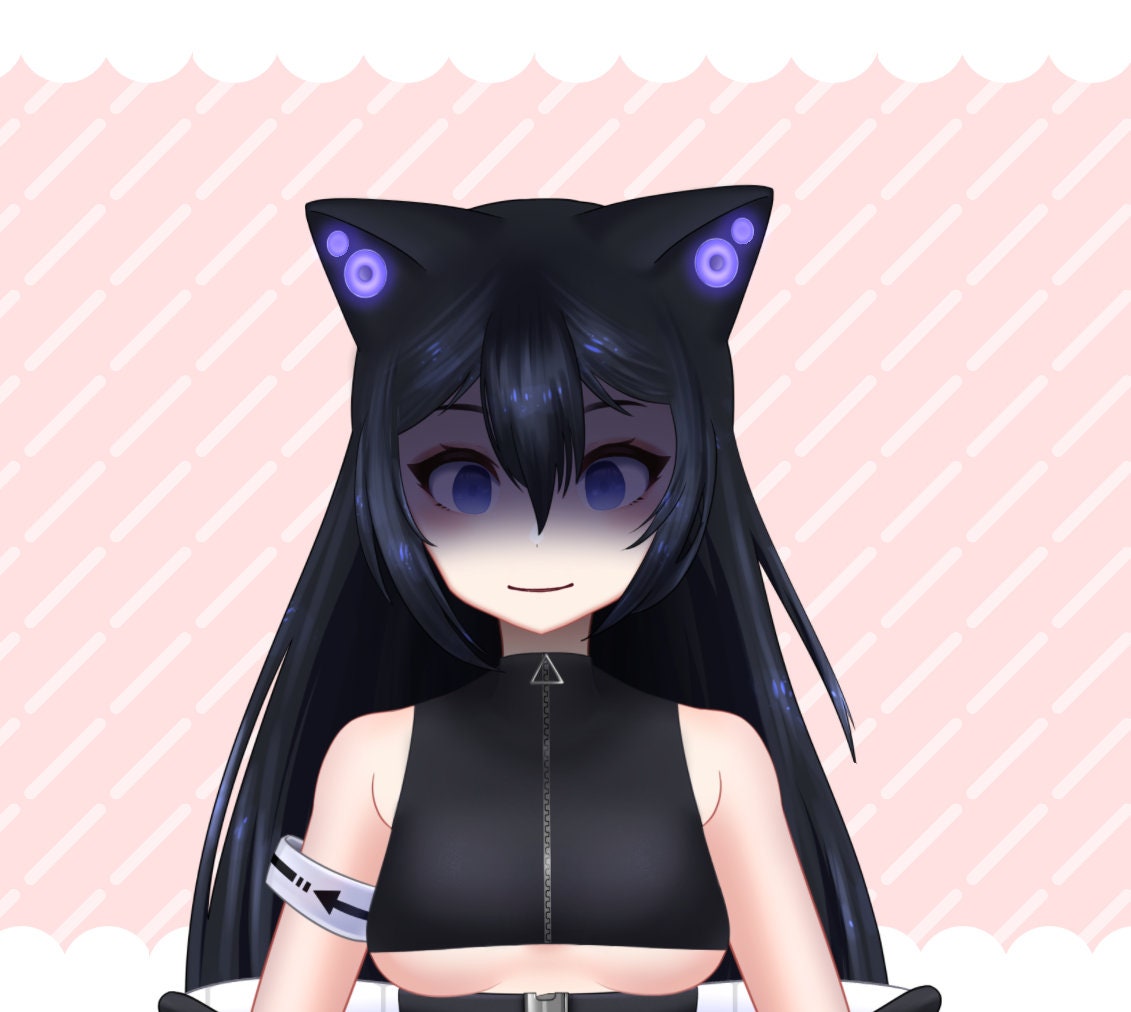 2D Vtuber Model Live2d PSD for Vtubing Twitch Streaming and - Etsy ...
