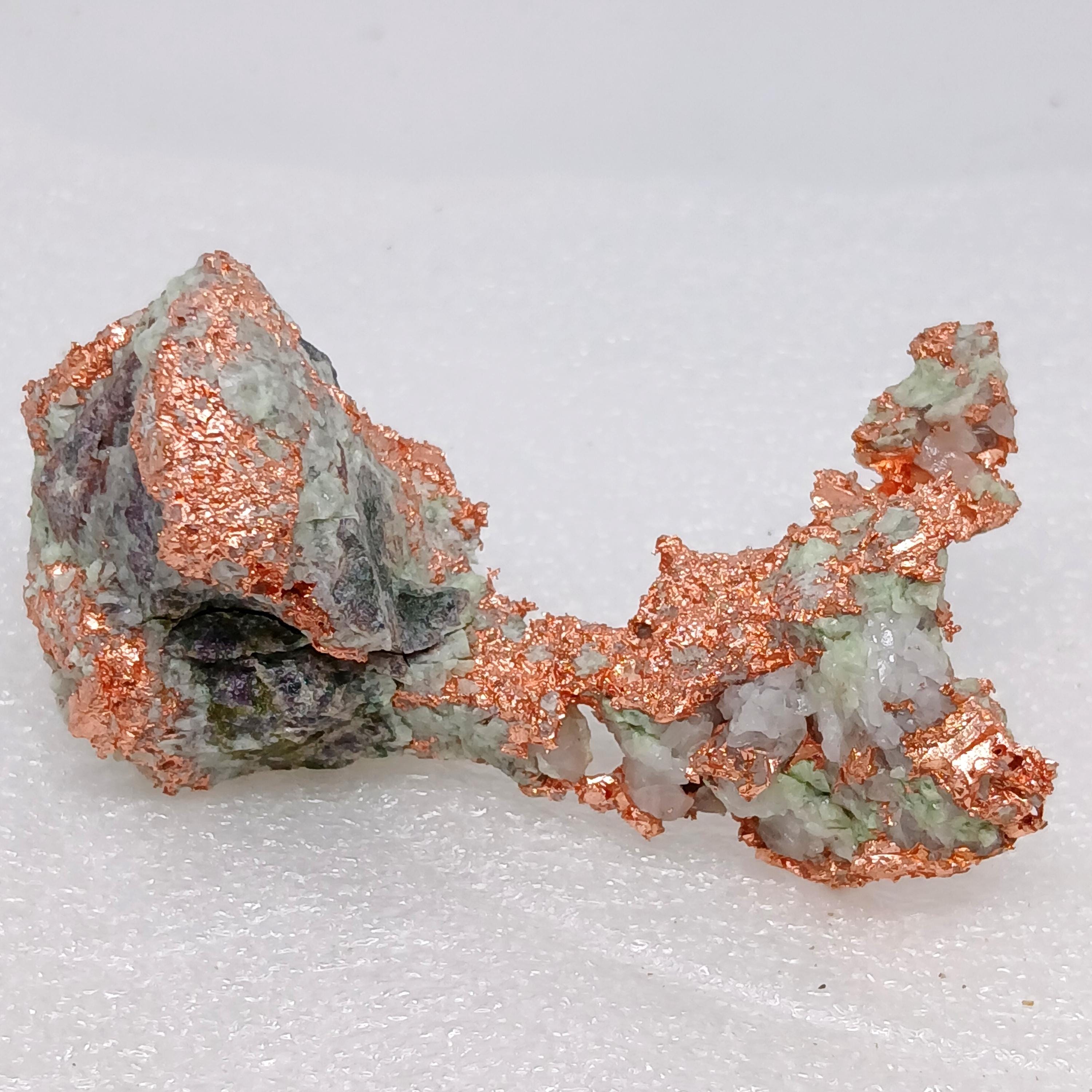 Native Copper With Chrysocolla Large Natural Raw Copper Crystal ...