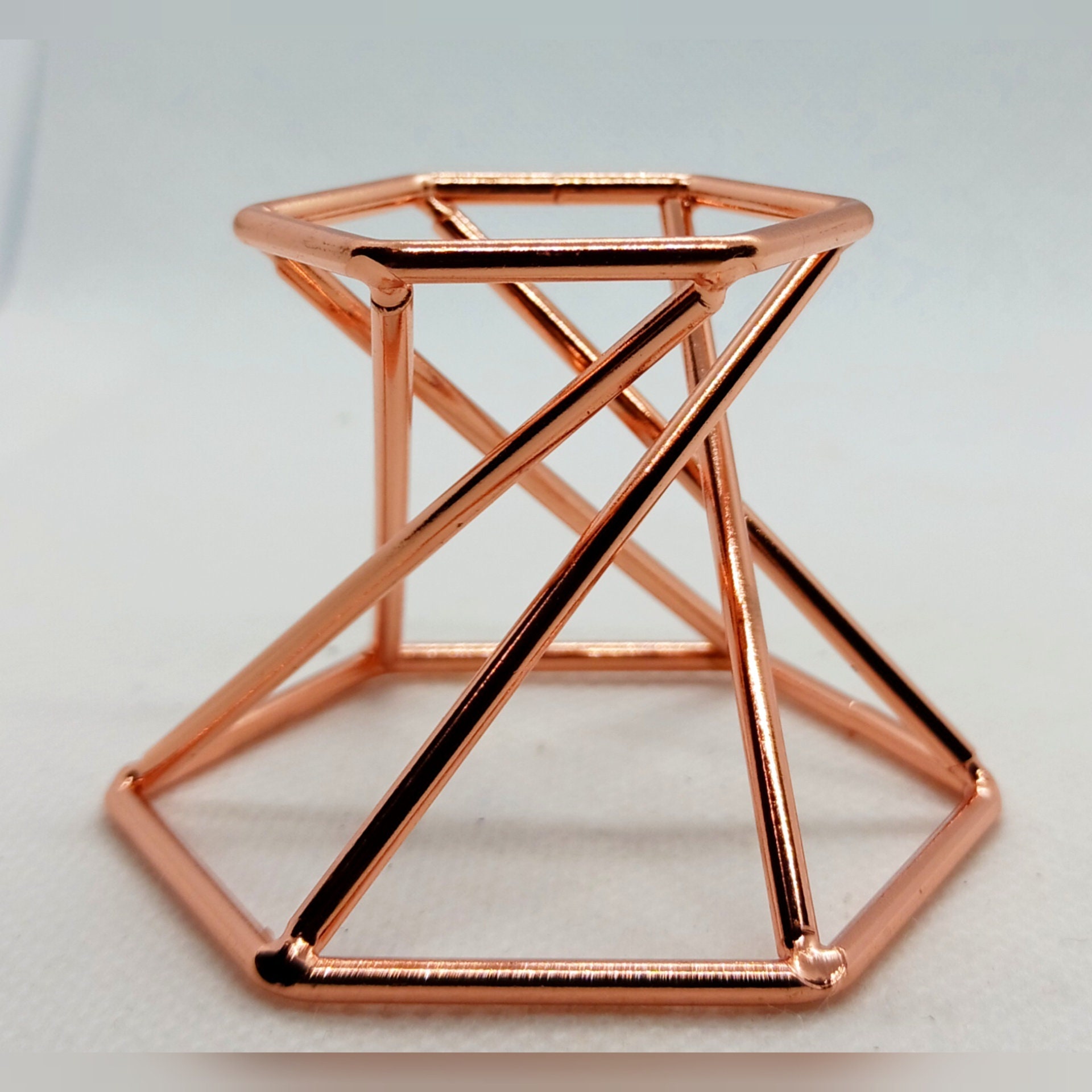 Metal Sphere Stand Gold Copper and Silver Crystal Sphere - Etsy