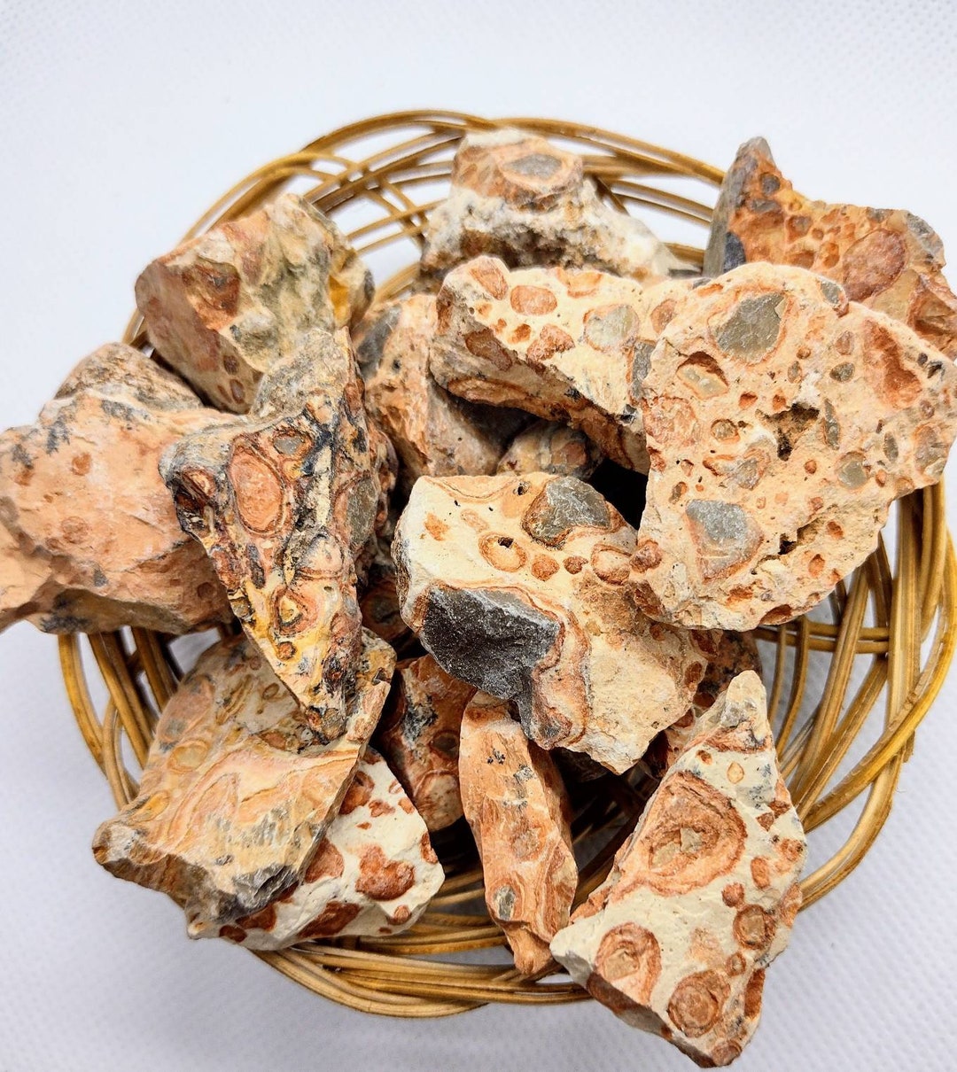 Raw Leopardite Jasper From Peru - Leopardite Crystal - Rough Jasper 1 ...