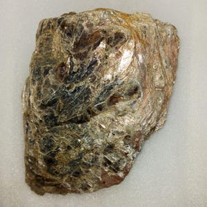 XL Gold Muscovite Mica With Stand - Natural Gold Mica Specimen Large ...