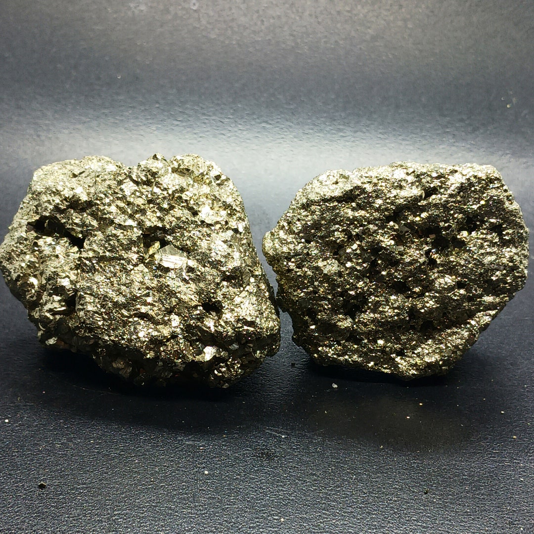 Raw Pyrite Crystal Stone Natural Golden Sparkling Pyrite Rock Fools ...