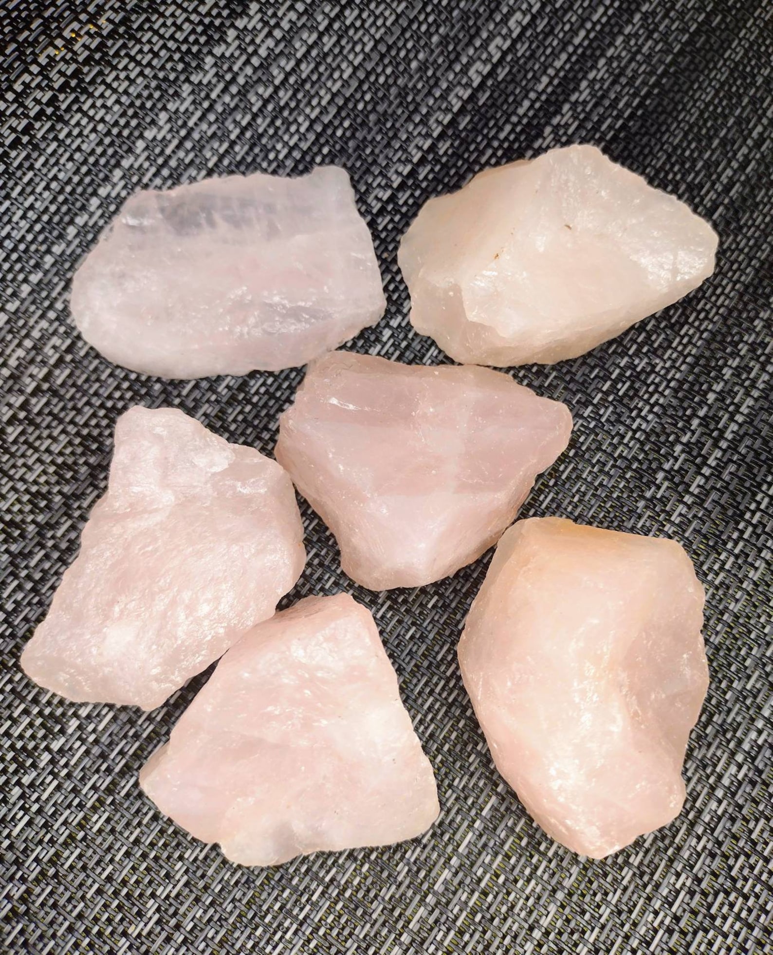 Raw Rose Quartz - High Quality Rose Quartz Crystal - Rough Rose Quartz ...