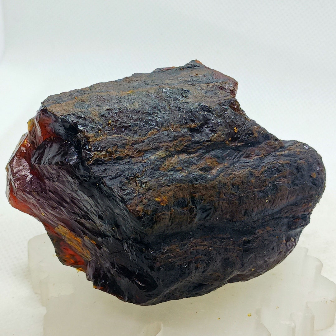 Natural Black Amber Specimen Raw Amber Stone Yellow Amber Tree Sap ...