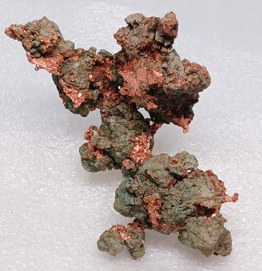 Large Native Copper With Chrysocolla Raw Copper Natural Michigan Copper ...