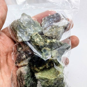 Raw Moss Agate 1/2 Lbs or Single Stone High Quality Rough Moss Agate ...