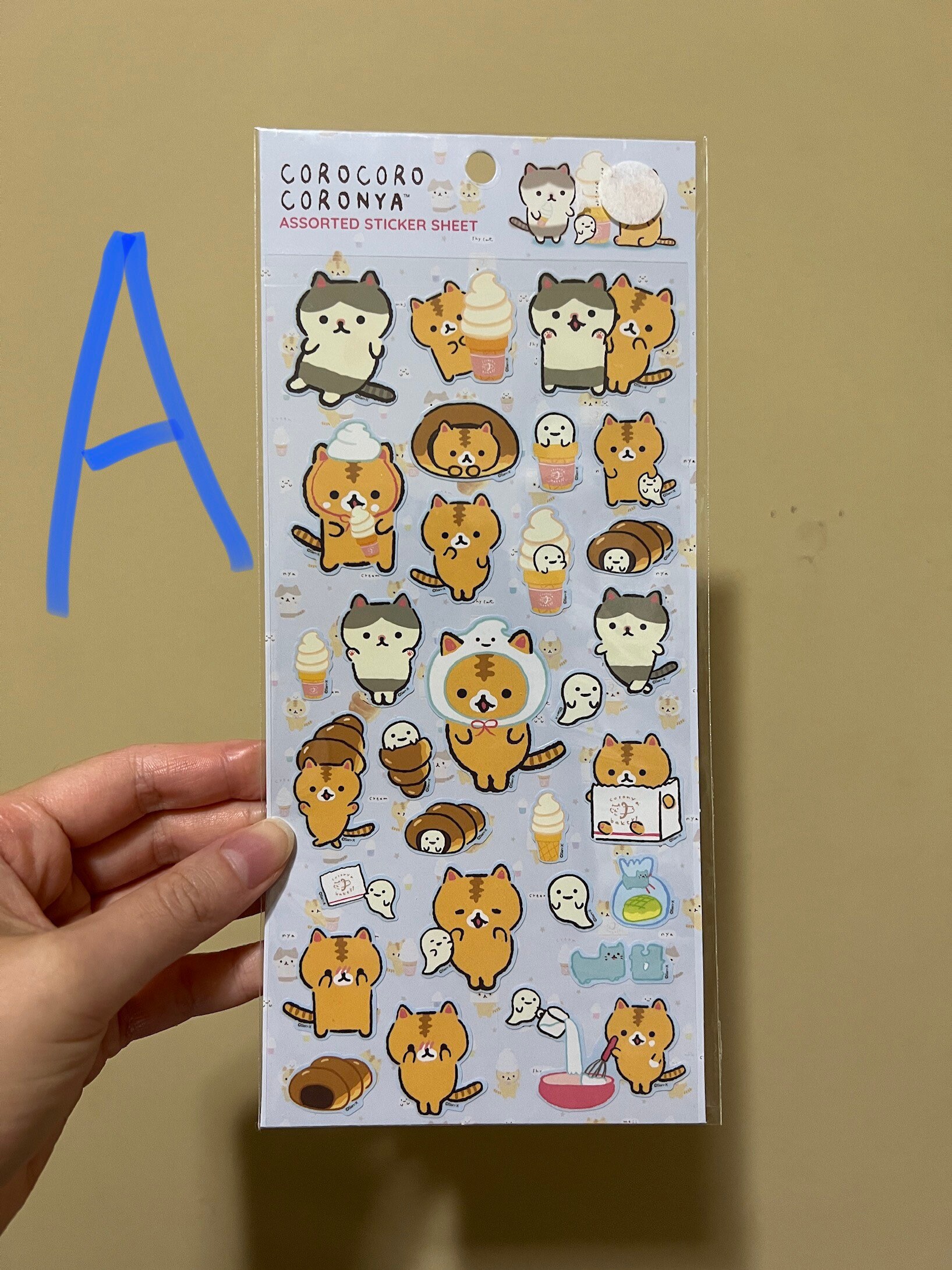 Corocoro Coronya Sticker Sheet - Etsy