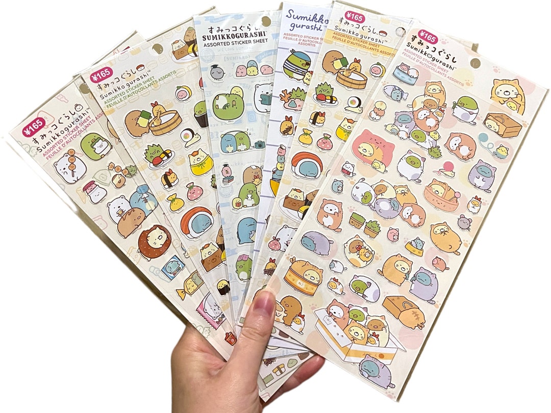 Sumikko Gurashi Sticker Sheet - Etsy