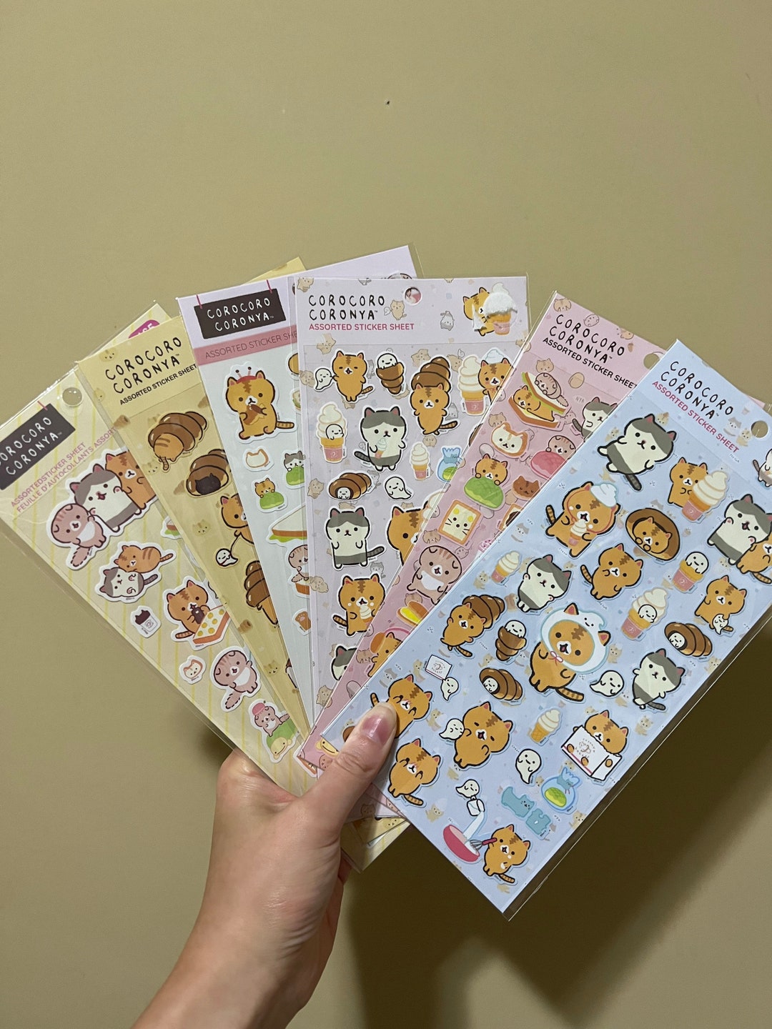 Corocoro Coronya Sticker Sheet - Etsy