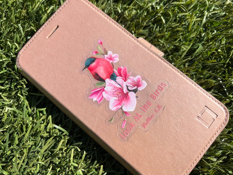 Clear Bible Verse Sticker Laptop Decal Christian Stickers - Etsy