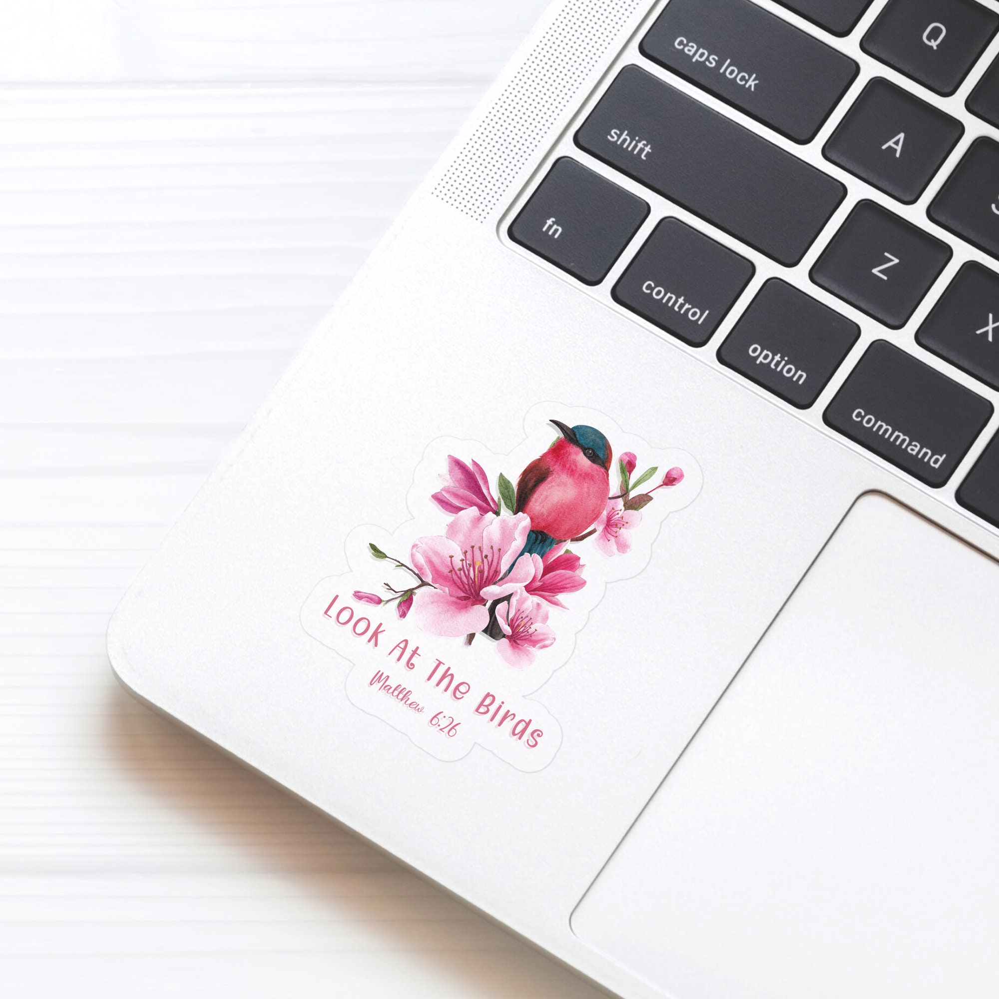 Clear Bible Verse Sticker, Laptop Decal, Christian Stickers, Bible ...