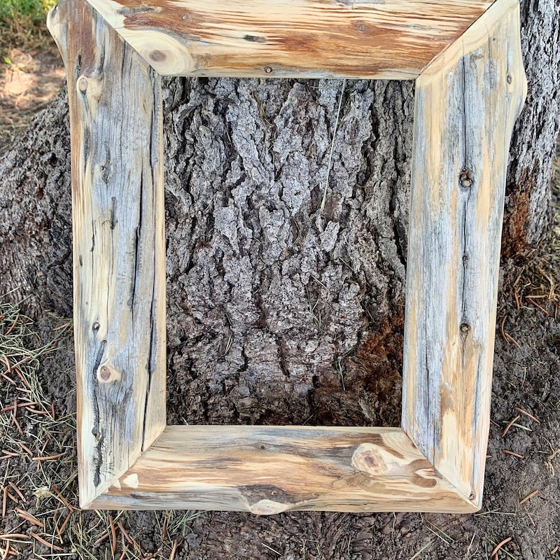 Rustic Picture Frame - Etsy