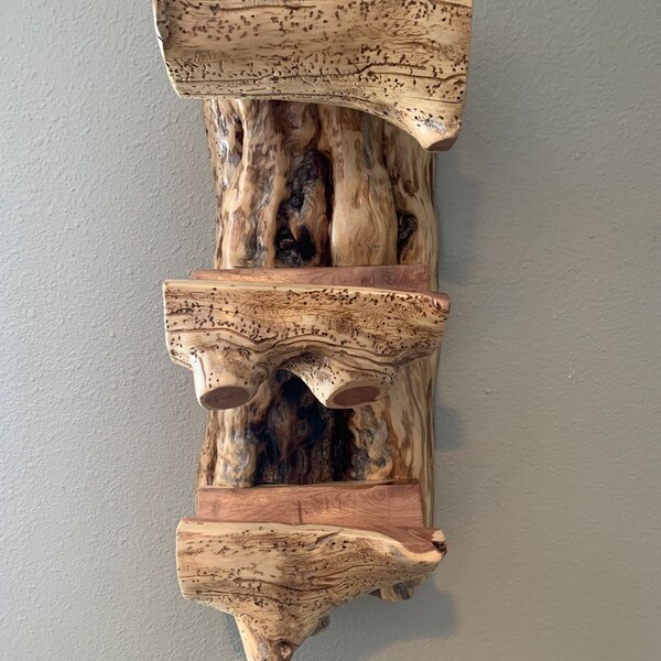 Log Wine Rack - Etsy