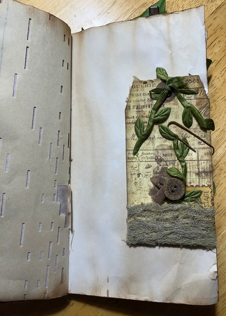 This n That...a Mixed Media Grungy Junk Journal Filled With Textures ...