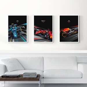 Ferrari F175 Poster: Charles Leclerc F1 Car Print - Etsy