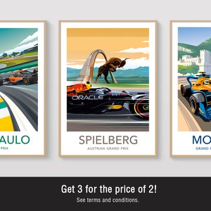 Spielberg Poster, Max Verstappen Print, Race Wall Art, Gift for ...