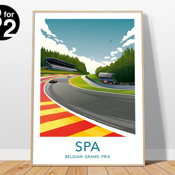 Spa Francorchamps - Etsy
