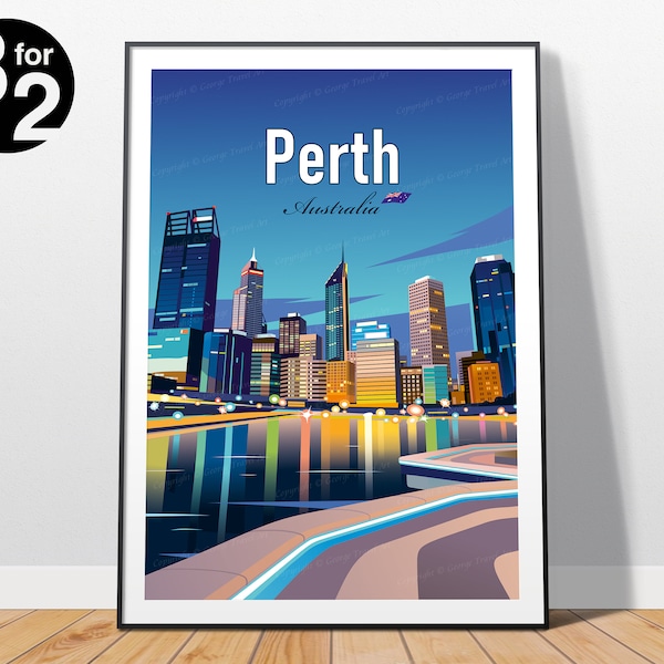 Perth Australia - Etsy