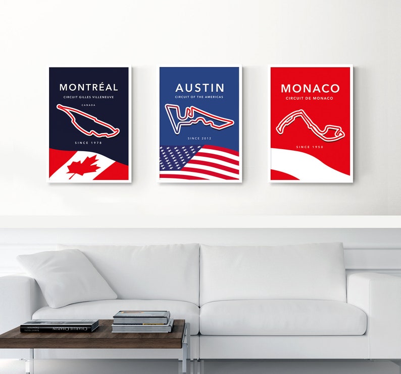 Austin F1 Track Poster: Circuit of the Americas Print - Etsy Australia