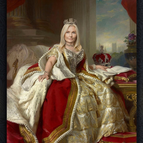 Royal Portrait - Etsy