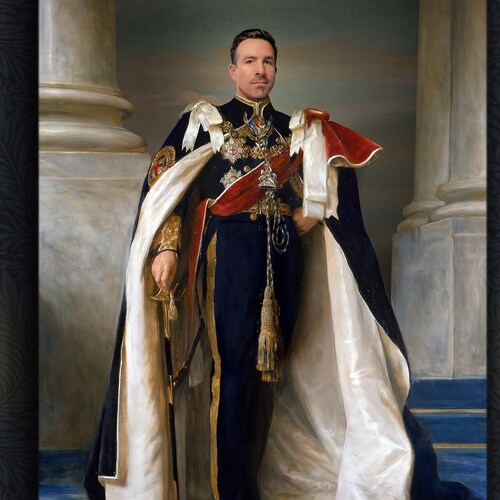 Custom Royal Portrait From Photo Renaissance Portrait - Etsy
