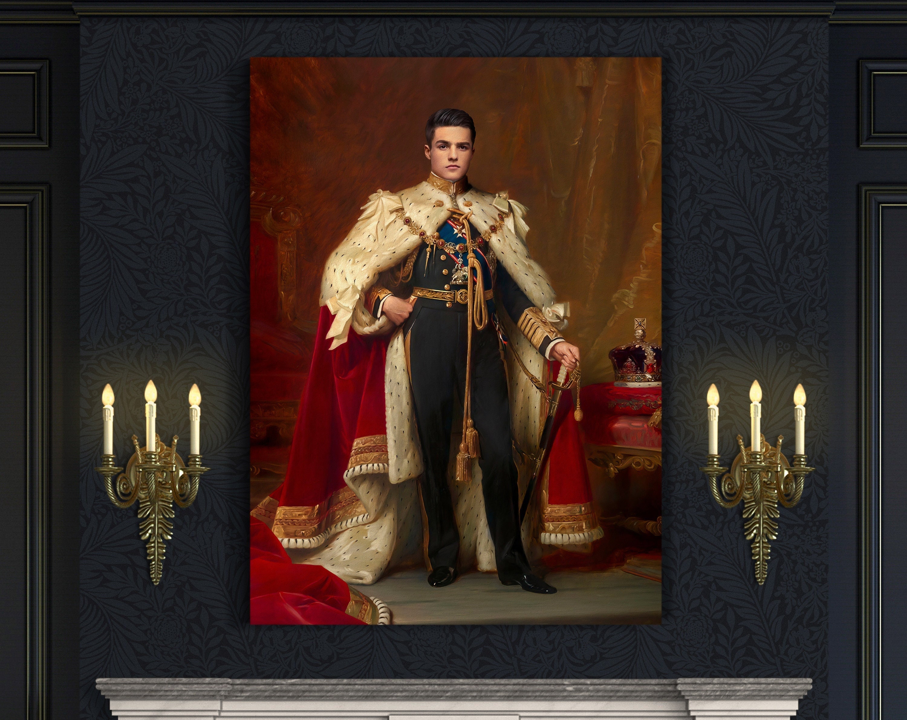 Custom Royal Portrait From Photo Renaissance Portrait - Etsy Australia