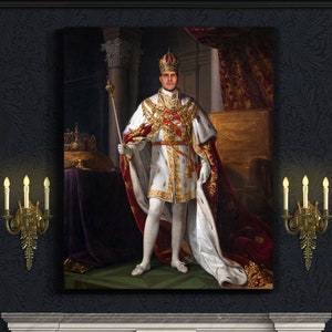 Custom Royal Portrait From Photo, Renaissance Portrait, Historical ...