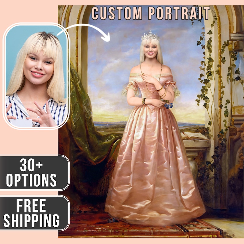 Royal Portrait - Etsy