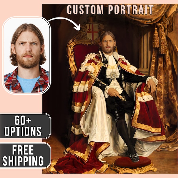 Royal Portrait - Etsy