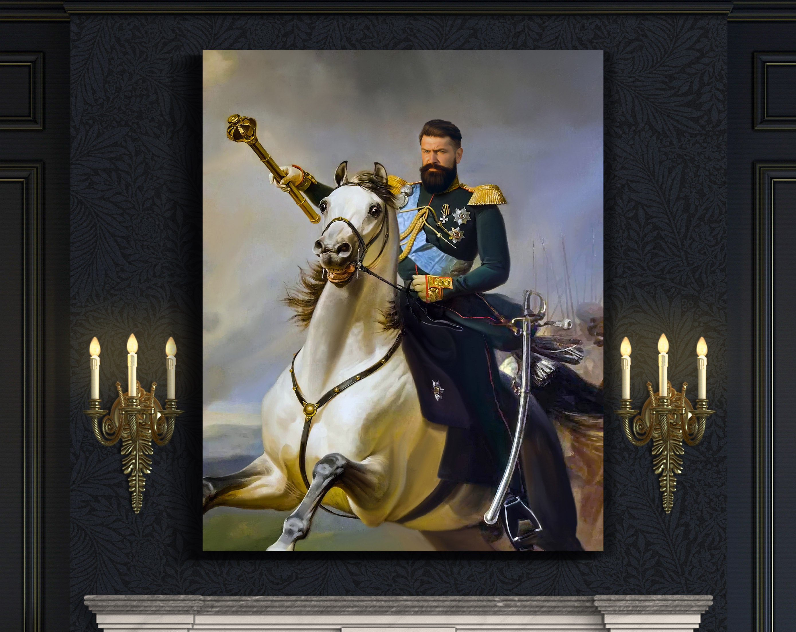 Custom Royal Portrait From Photo, Renaissance Portrait, Historical ...