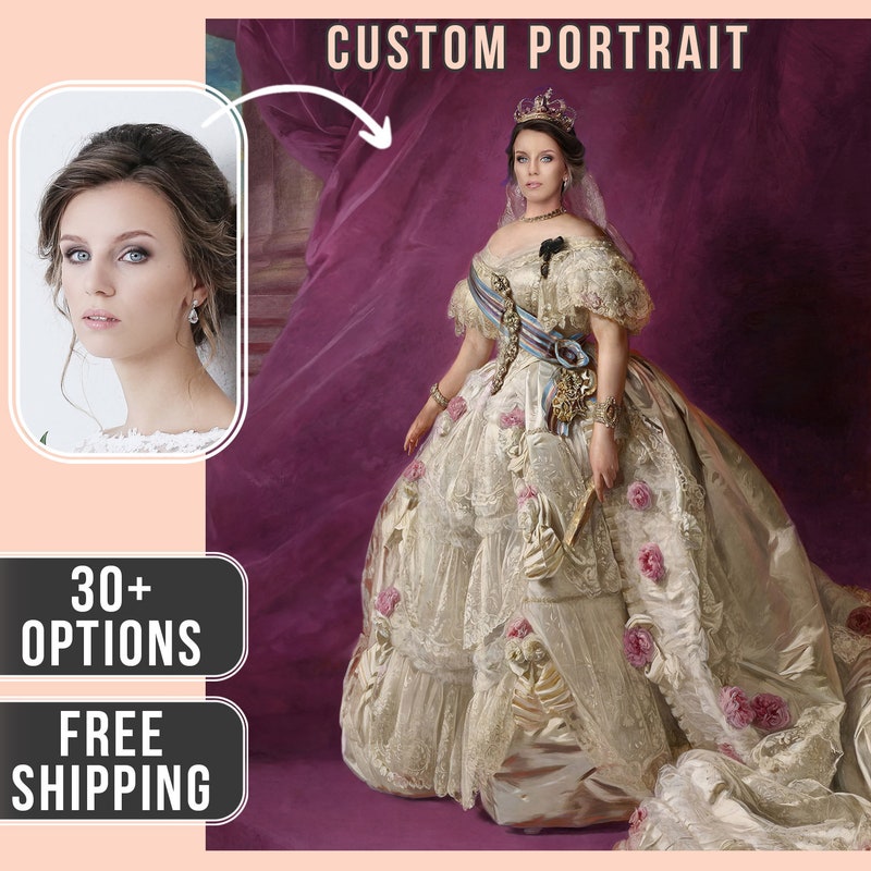 Royal Portrait - Etsy