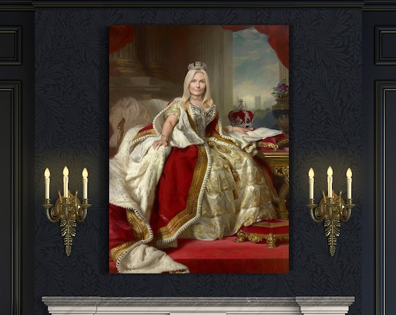 Custom Royal Portrait From Photo Renaissance Portrait | Etsy