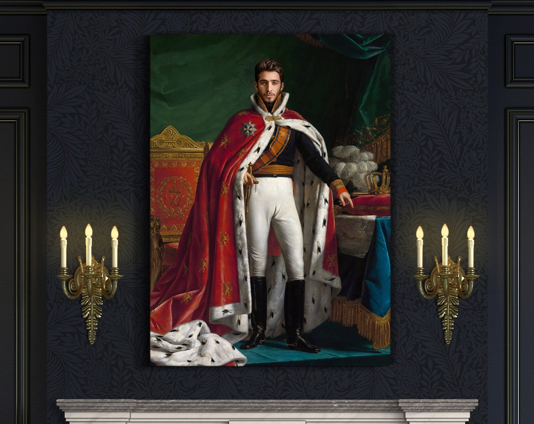 Custom Royal Portrait From Photo Renaissance Portrait - Etsy