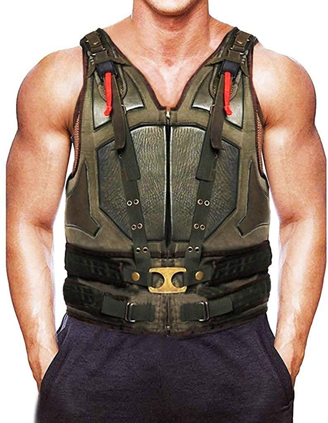Inspiring Handmade Bane Green Vest: Unleash Your Inner Villain - Etsy