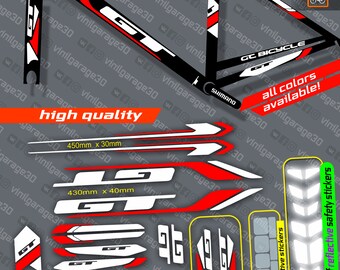 Gt Bmx Decals | Etsy