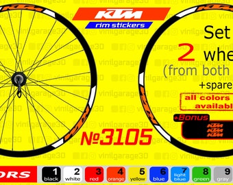 Bike Rim Stickers - Etsy