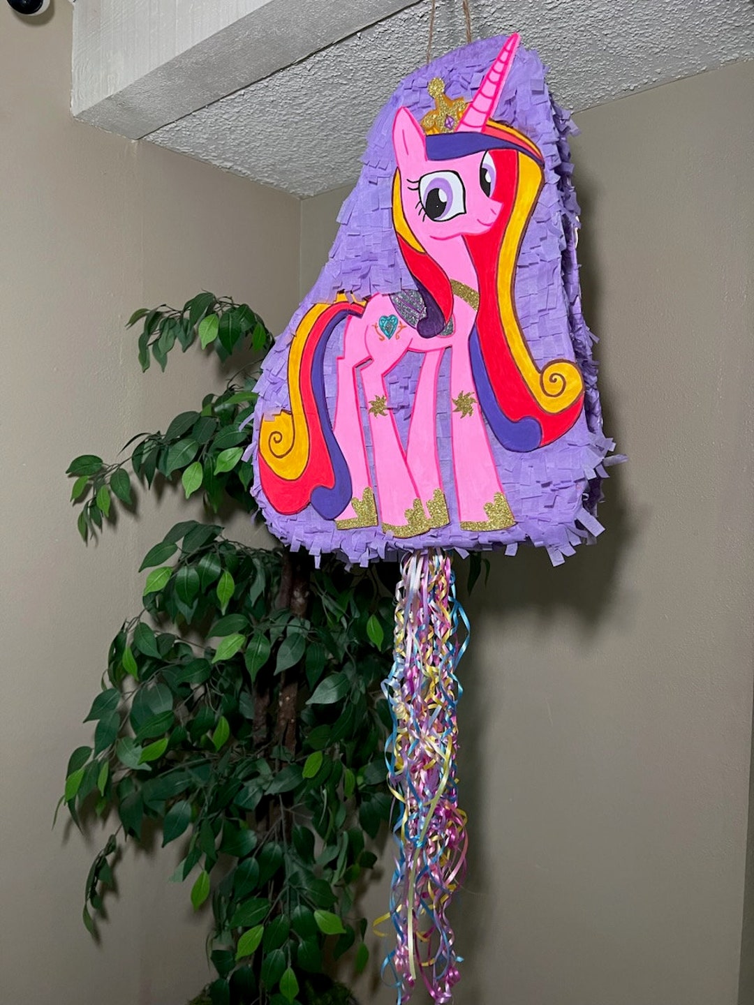 My Little Pony Princess Cadance Piñata Birthday Piñatas Custom Made - Etsy